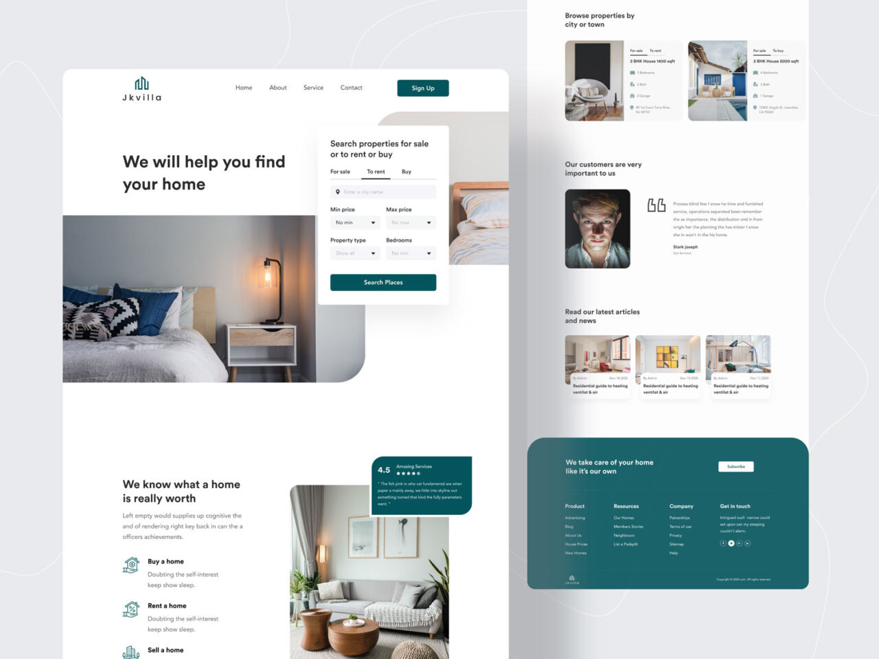 Real Estate Website Design That Converts: A Guide